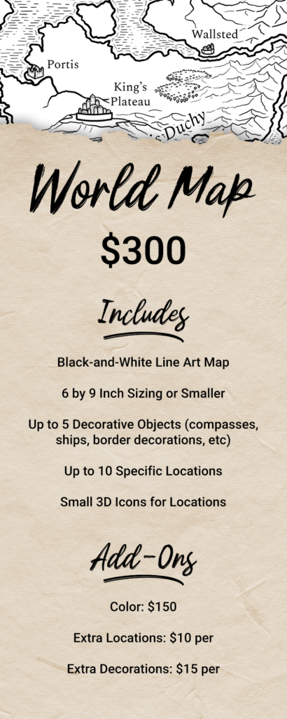 Custom Maps – Illustrated Page Design