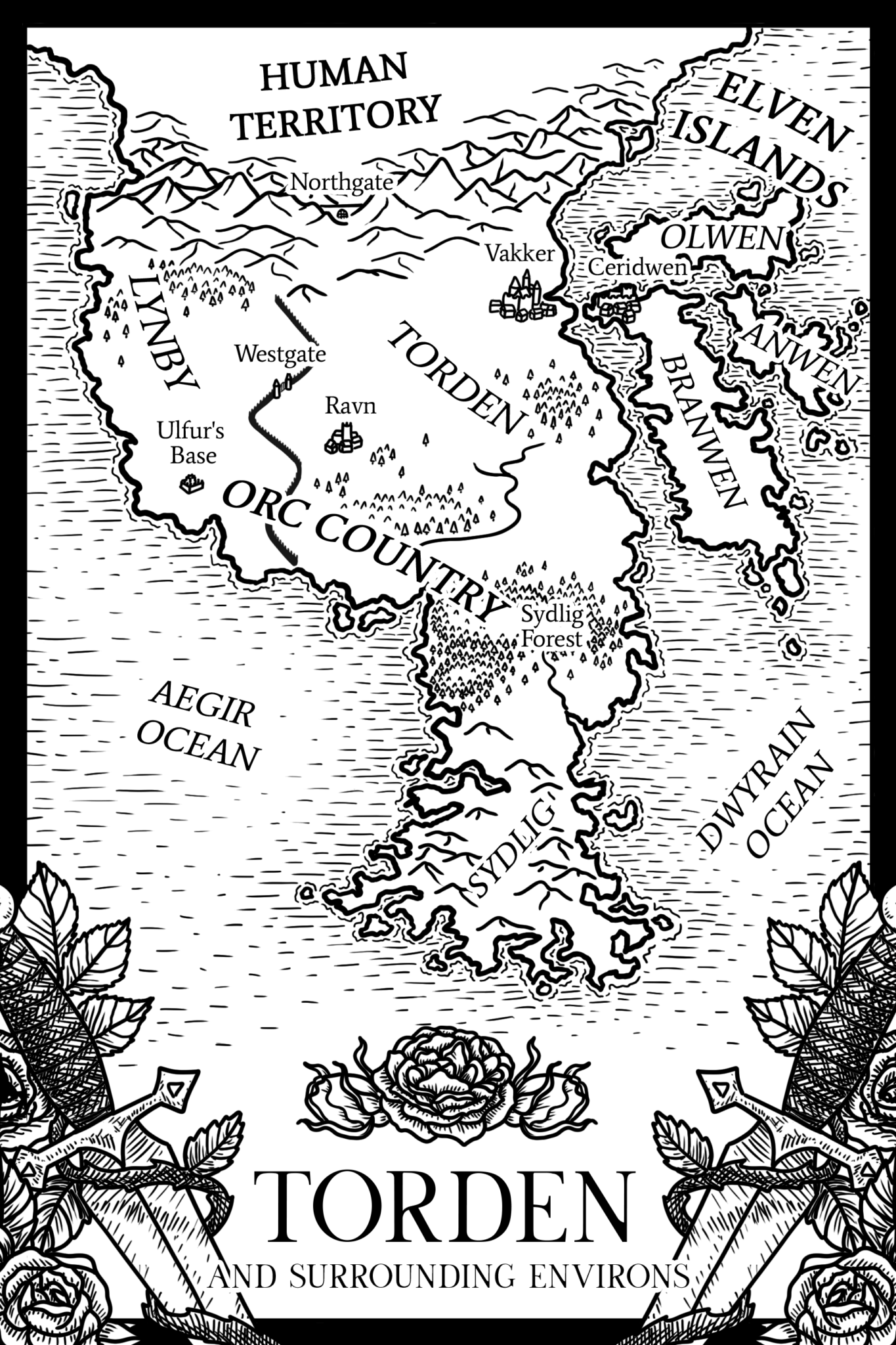 Maps/Cartography – Illustrated Page Design