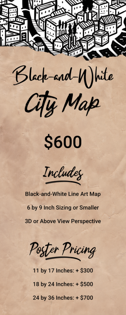 Custom Maps – Illustrated Page Design