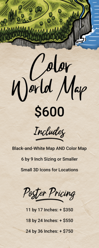 Custom Maps – Illustrated Page Design